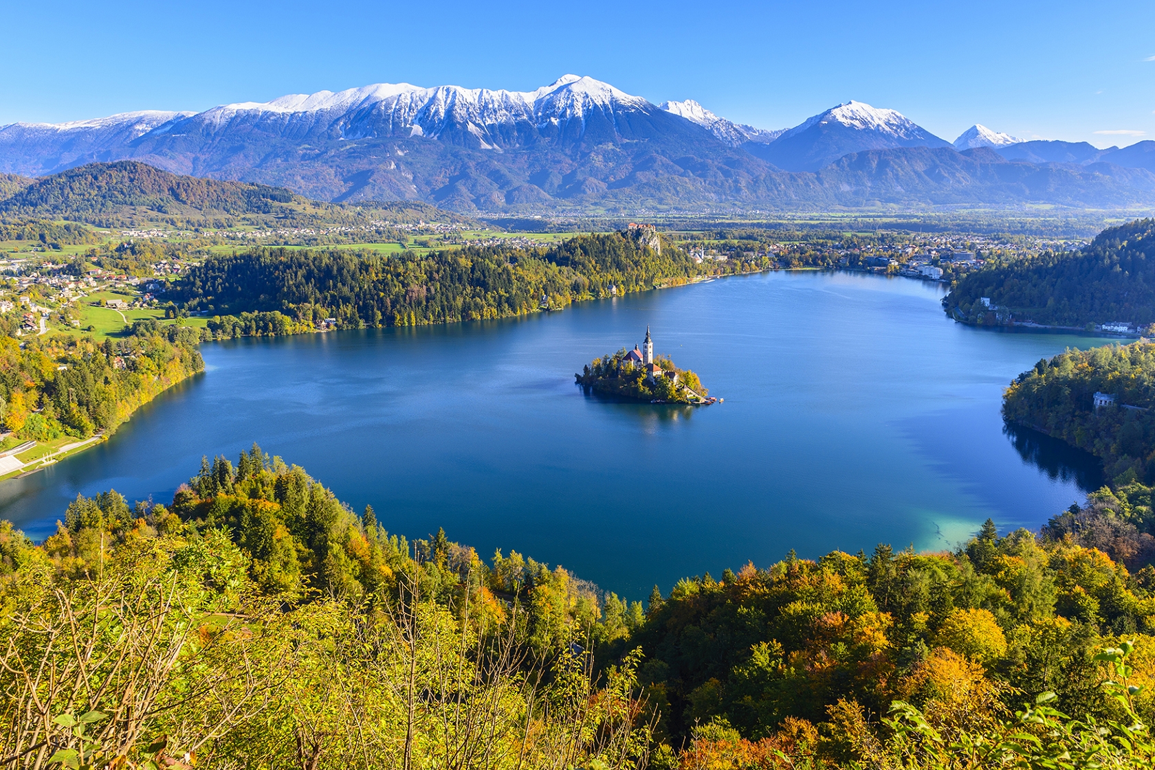 tour guidato al lago di Bled e Lubiana